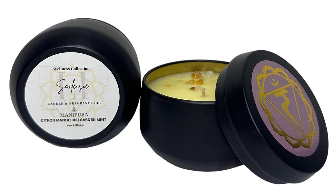 Manipura Solar Plexus Chakra Soy Wax Candle - Etsy