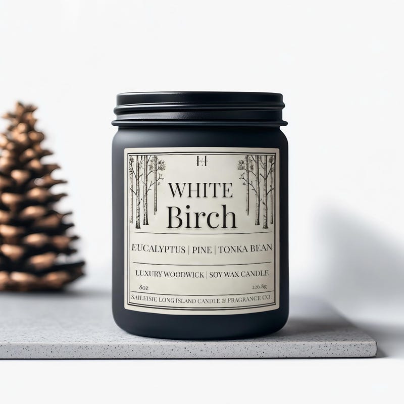 Birch Candles - Etsy