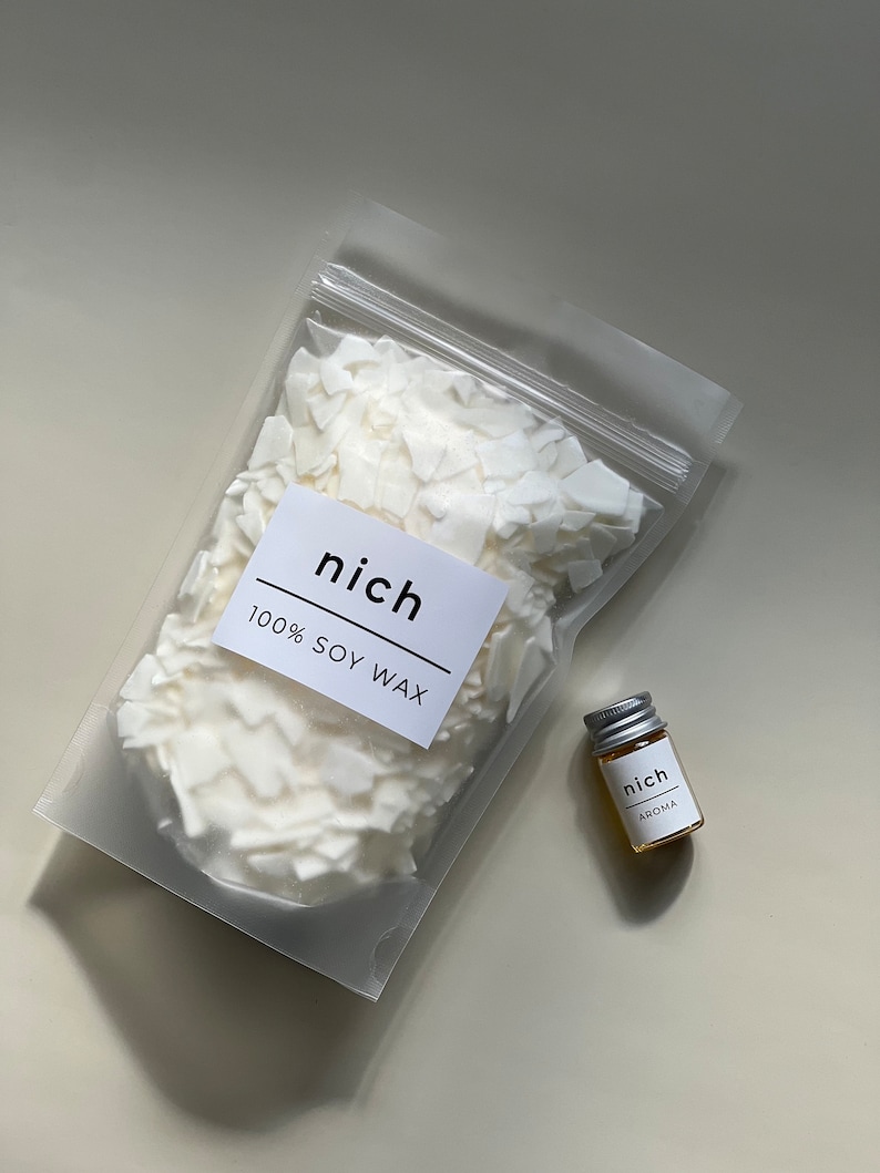 Soy Candle Making Kit, Beginners Soy Wax Candle DIY Kit , Make Scented ...