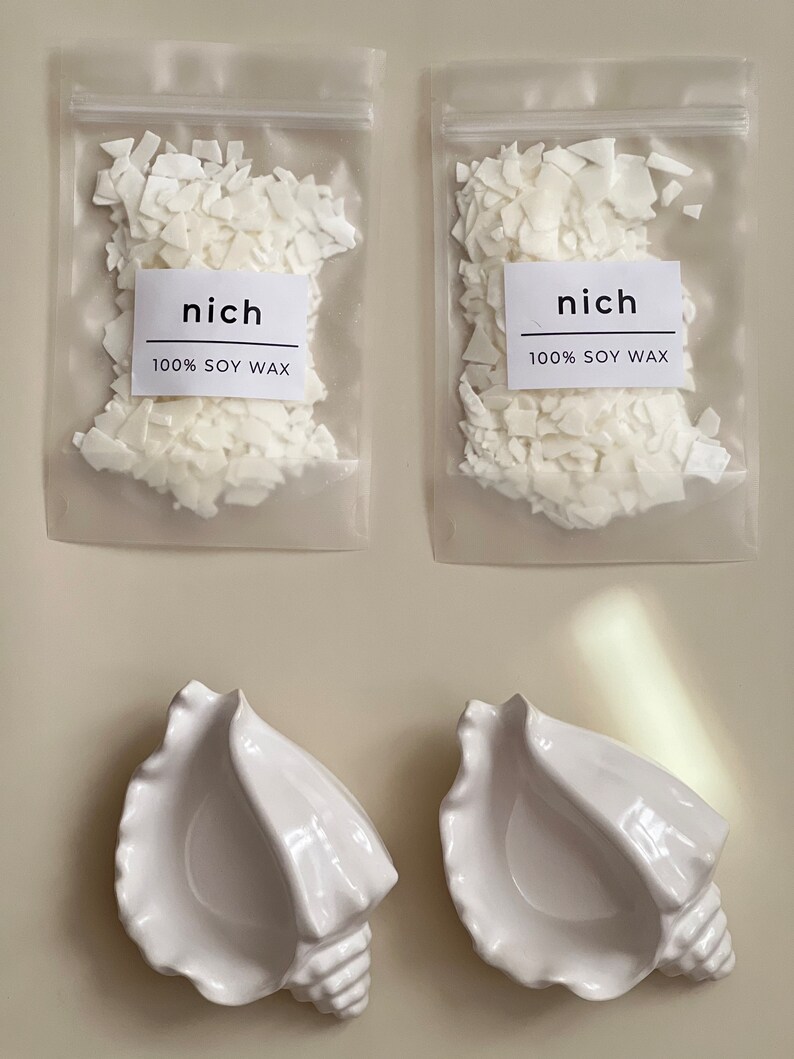 DIY Soy Candles Making Kit, Aesthetic Concrete Containers for Soy ...