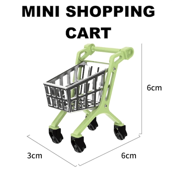 Mini Shopping Cart - Etsy