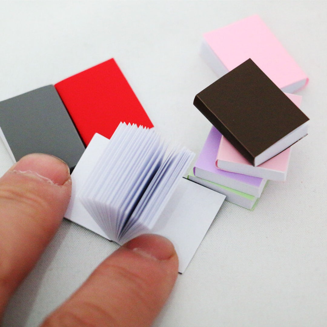 4pcs Set Mini Dollar Store Super Cute Miniature Notebooks Cute ...