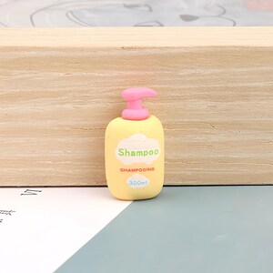 2pcs Super Cute Miniature Shampoo Bottles Realistic Miniature Mini Skin ...