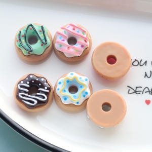 Half Dozen Miniature Donuts Realistic Miniature Desserts Miniature ...