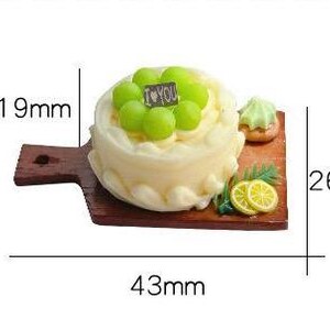 Miniature Cake With Serving Board Sets Mini Bakery Miniature Desserts ...
