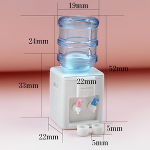 Super Cute Miniature Appliance Realistic Miniature Water Dispenser With ...
