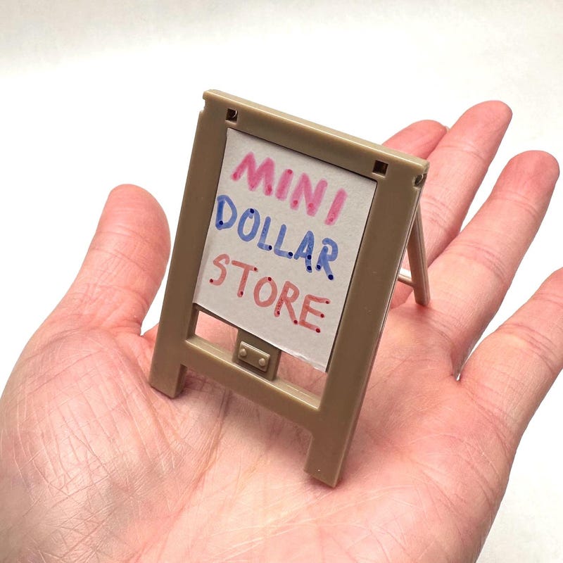 Dollhouse Shop Sign - Etsy