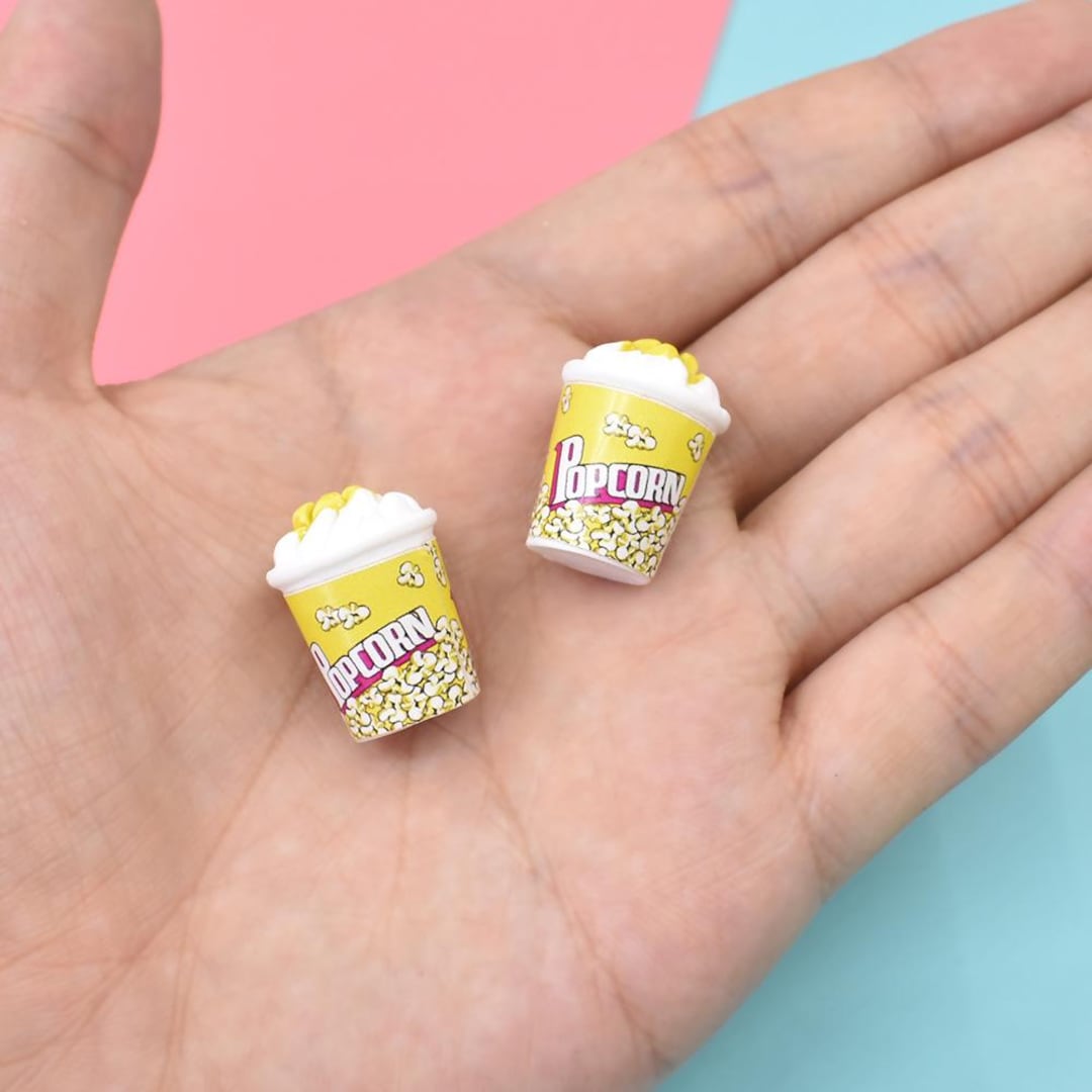 2pcs for 1 Dollar Mini Dollar Store Cute Fake Mini Popcorn Buckets ...