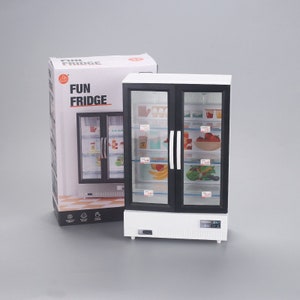 Super Cute Realistic Mini Two Door Refrigerator With Sound and Music ...