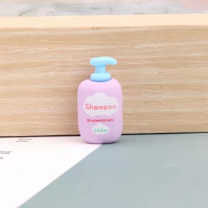 2pcs Super Cute Miniature Shampoo Bottles Realistic Miniature Mini Skin ...