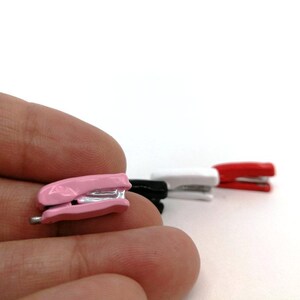 Miniature Stapler Super Cute Mini Stationary for Dolls Realistic ...