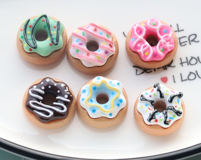 2pcs Cute Mini Bakery Set Mini Pastries Mini Pretzels Mini Bread for ...