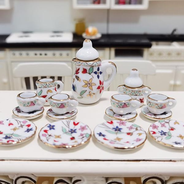 Miniature Tea Set - Etsy