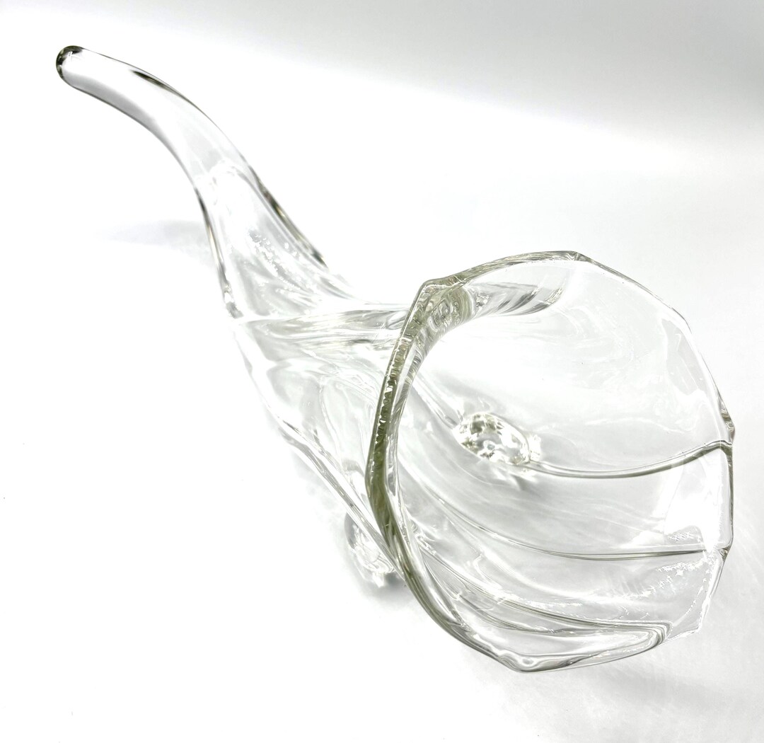 Sanibel Cornucopia Vase by Duncan & Miller - Etsy