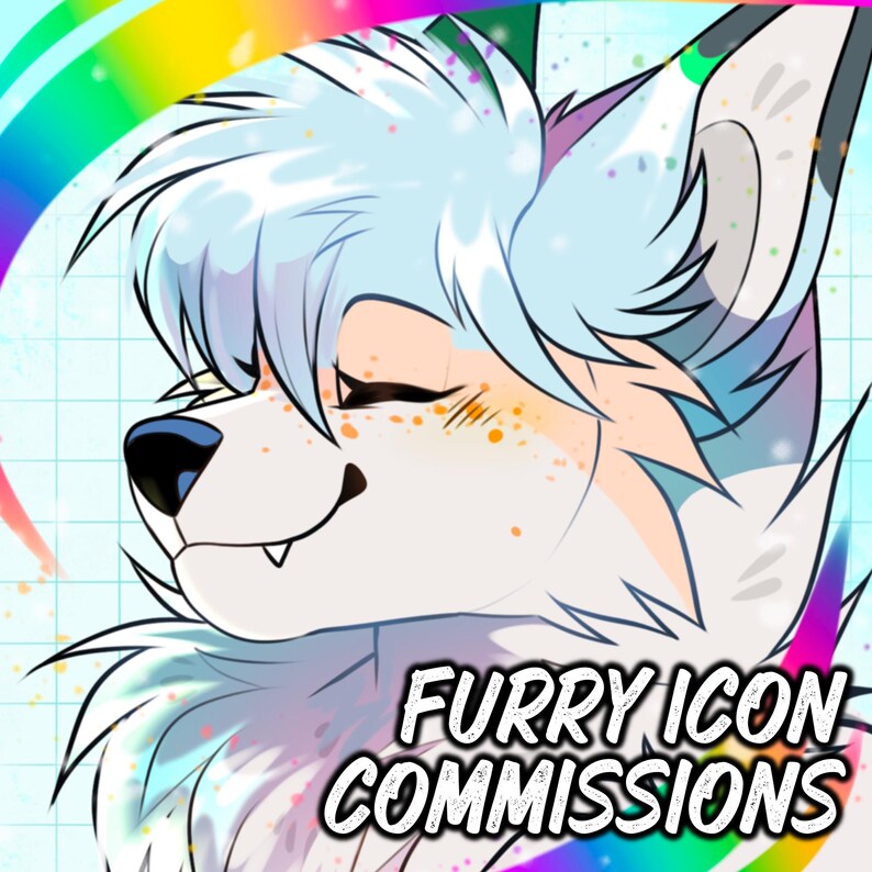 Furry Icon Headshot Commissions - Etsy