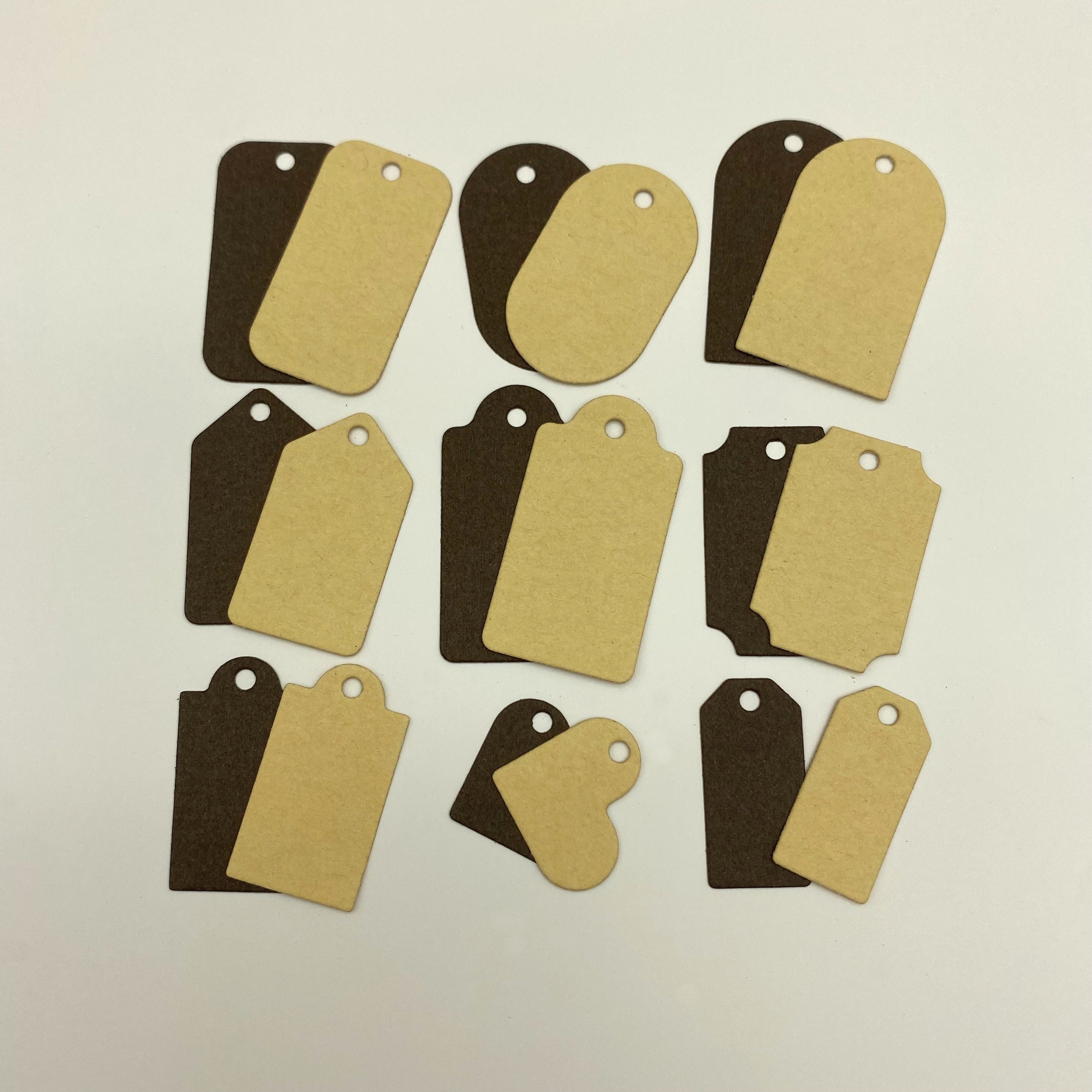 9pcs Gift Tag Label Metal Cutting Dies With Holes Frame Die-cut Set ...