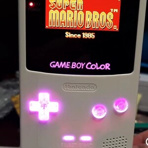 Custom Rechargeable Gameboy Color With OLED Screen - Etsy