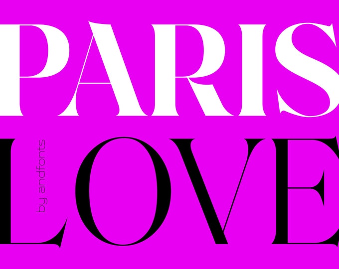 Resita - Elegant Serif Font - Etsy