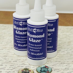 1 Judikins Diamond Glaze Glue 2 Oz. Bottle - Dimensional Adhesive ...