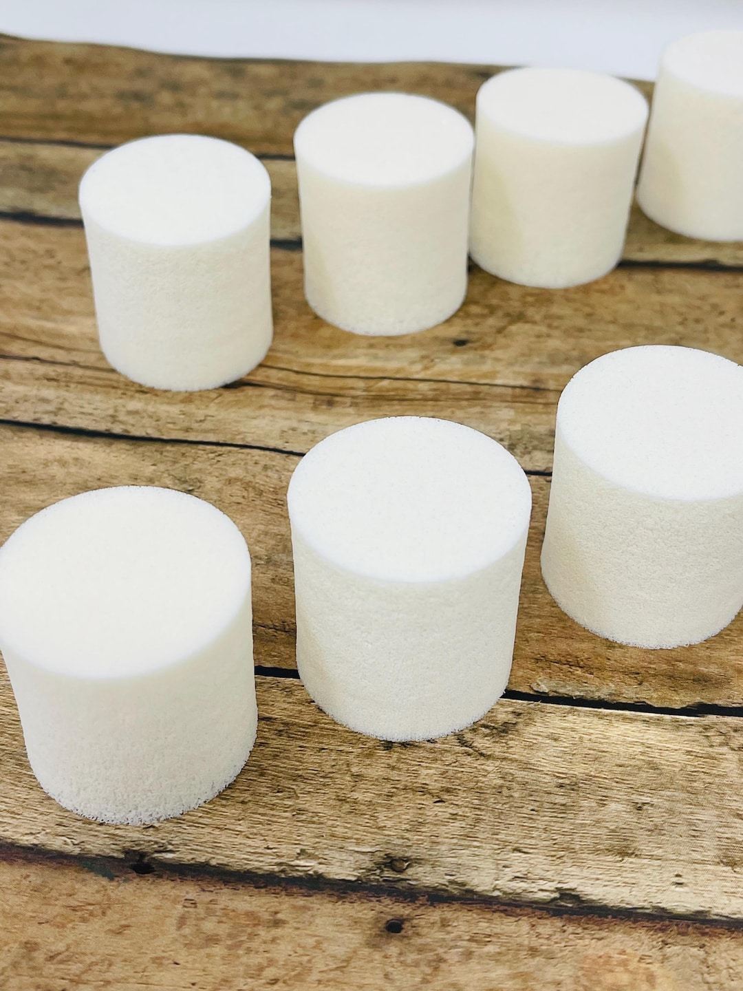 20 Latex Foam Cylinders Round Shapes 1.5" Crafts Pieces Filler - Etsy