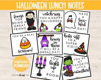 Fall Lunch Box Notes | Fall Lunchbox Notes | Printable Lunch Box Love ...