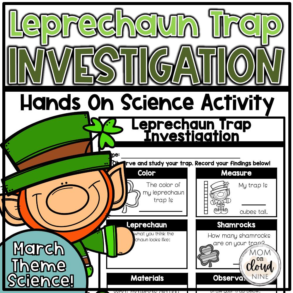 Leprechaun Trap Printable | Kindergarten Leprechaun Trap Project ...