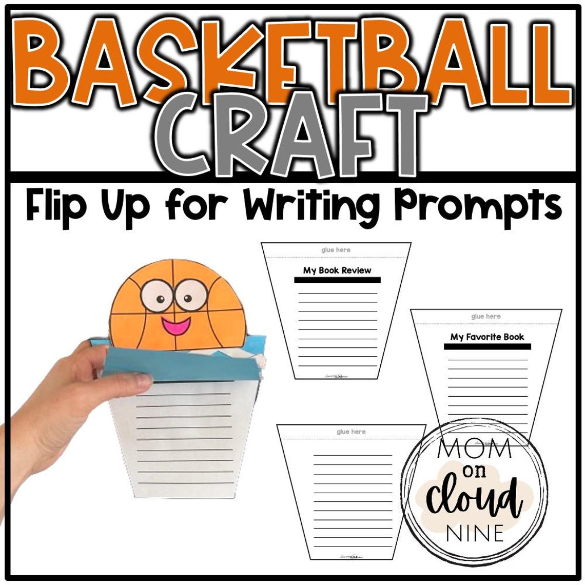 Basketball Craft | Basketball Crafts for Preschoolers + Toddlers ...