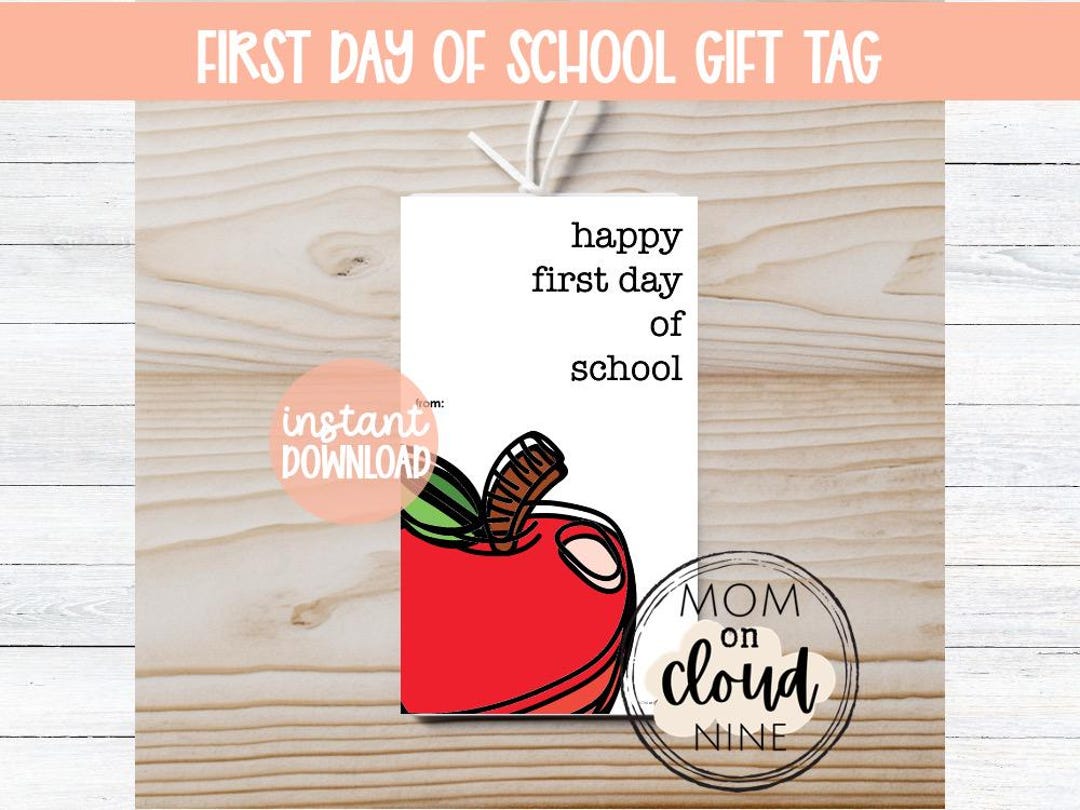 Teacher Gift for the First Day of School | First Day of School Gifts ...