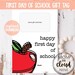 Gift for the First Day of School | First Day of School Teacher Gifts ...