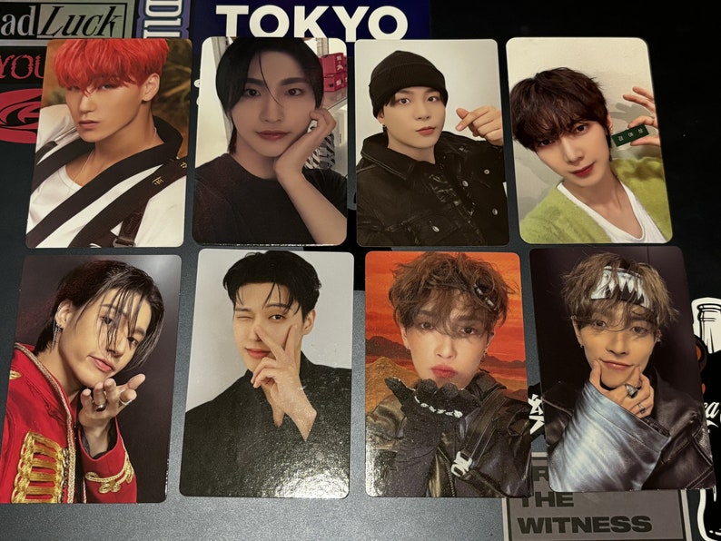 Ateez K-pop Photocards Various Albums the World Ep.fin Will, Pott Ateez ...