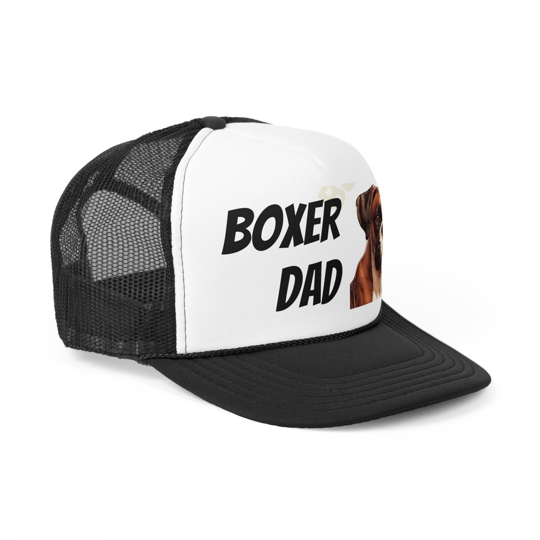 Boxer Dad Trucker Caps Dog Dad Men's Gifts Hats - Etsy