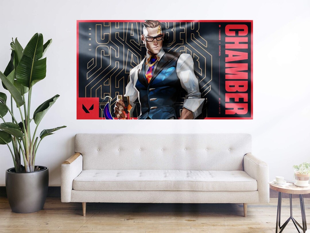 Chamber Flag Valorant Flag Valorant Agent ULT Util Utility Riot Games ...