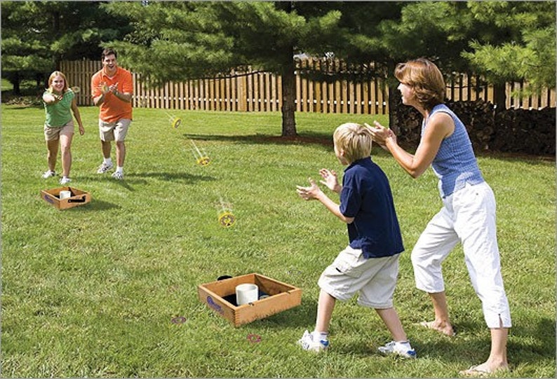 Washer Game Toss Plans And Rules One Hole Version Etsy