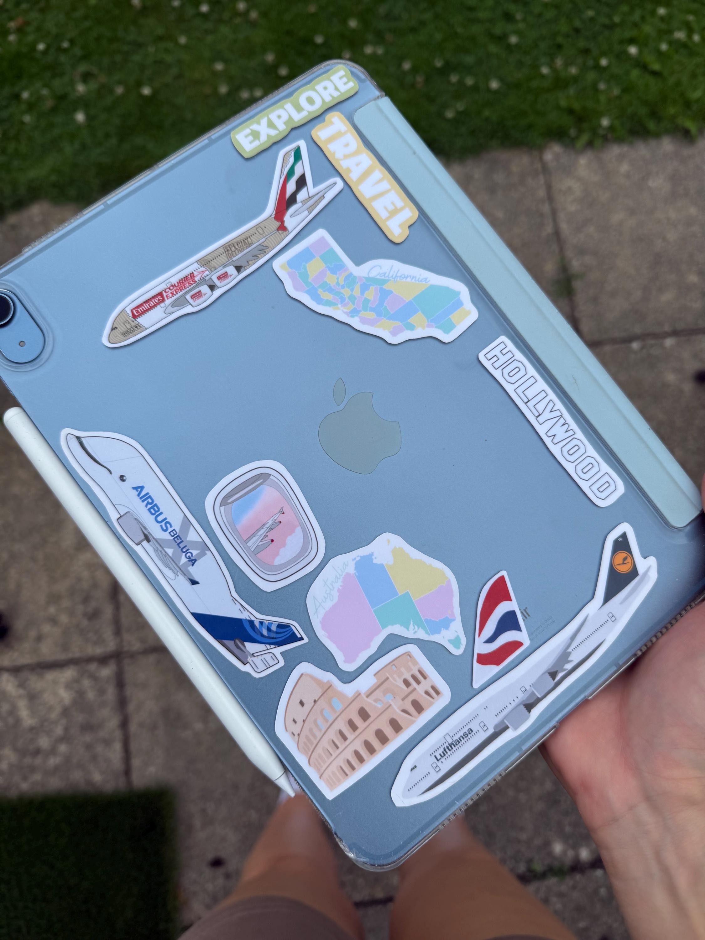 Emirates A380 Airbus Airplane Sticker | Glossy Aviation Decal - Etsy