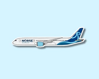 Vietnam Airlines 787 Airplane Sticker | Decal for Laptop, Suitcase ...