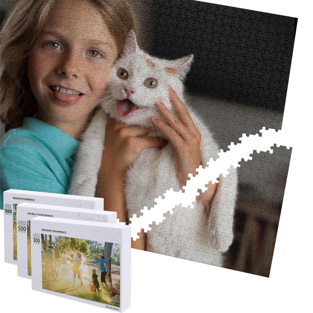 Custom Puzzle From Photo, Personalized Photo Puzzle, Custom Jigsaw ...