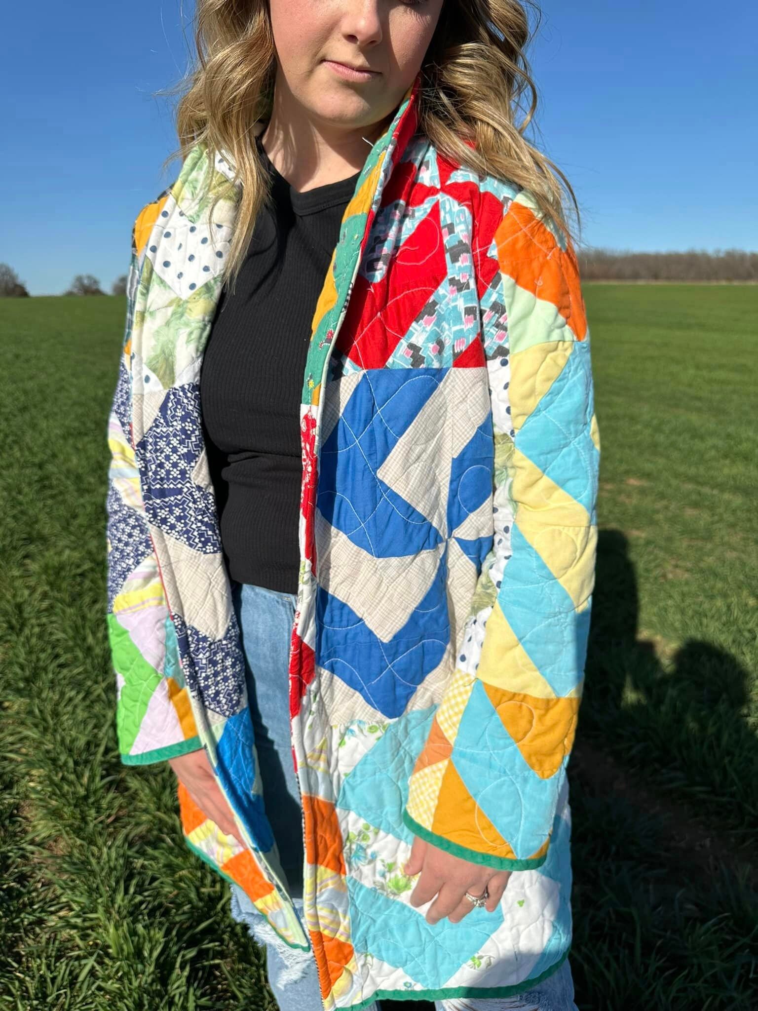 Joseph's Coat Quilt Duster - Etsy