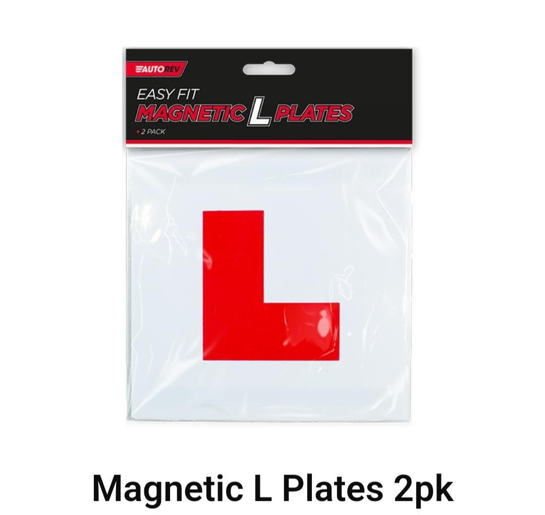 Learner Driver Magnetic L Plates Car Exterior Fix Learner Sign Quick ...