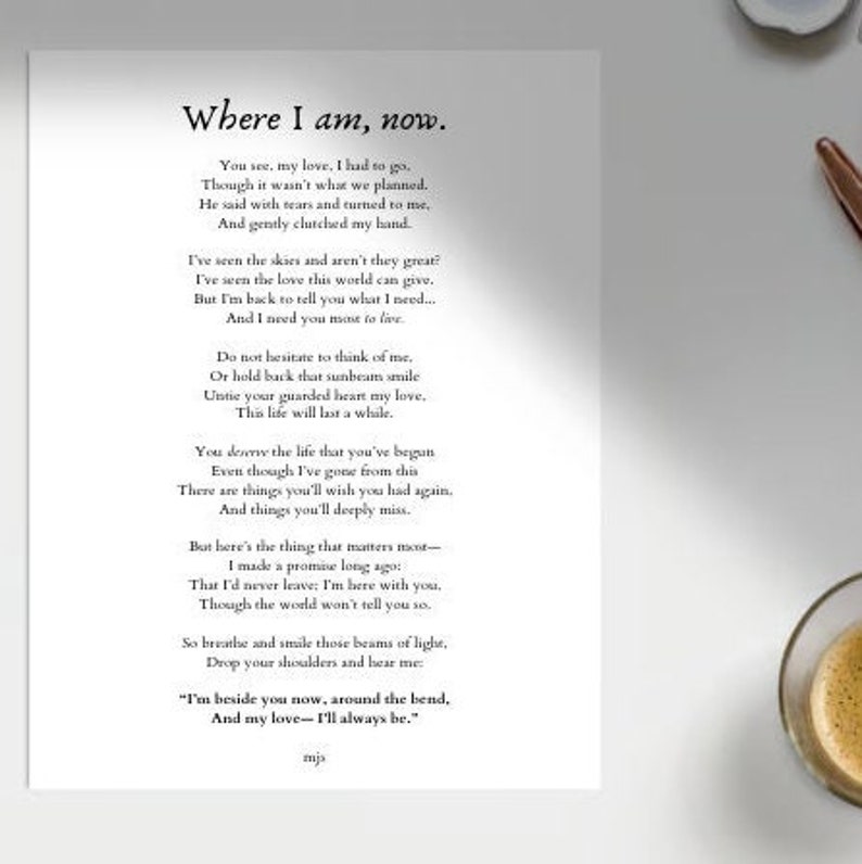 Poetry, Poems, Poem, Loss, Grief, Sympathy, Print, Words, Card ...
