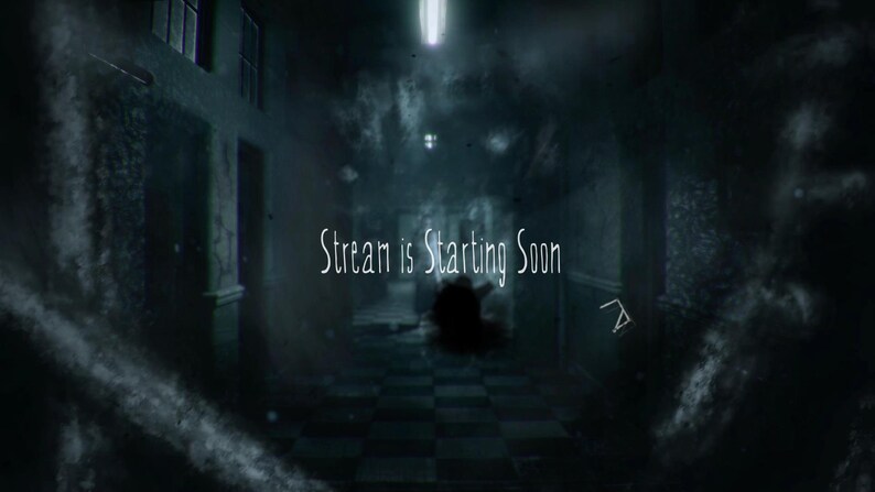 Ghostly Stream Overlay Pack | Horror-themed MP4 Loops for Starting Soon ...