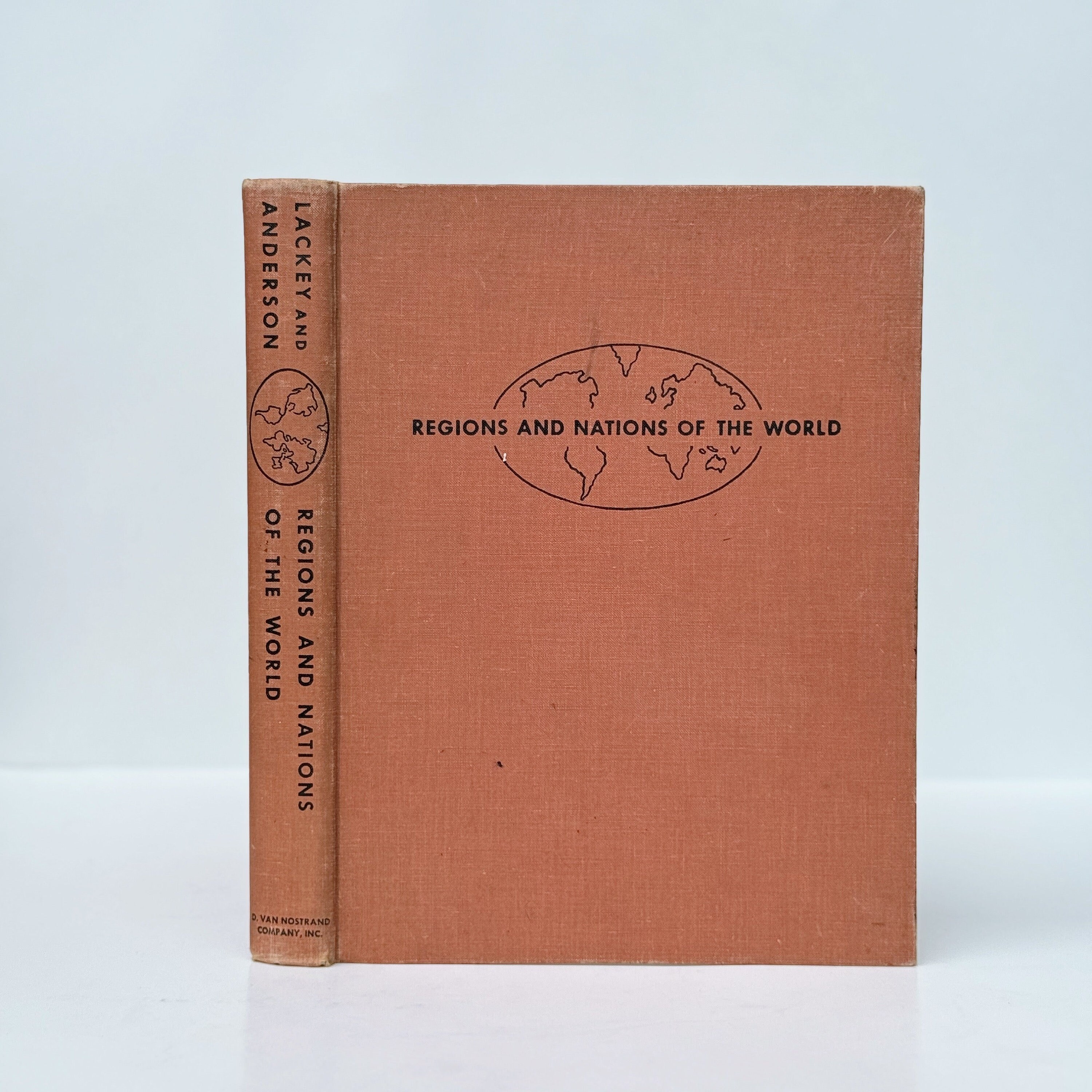 Regions and Nations of the World, 1951, Oversized Illustrated School ...