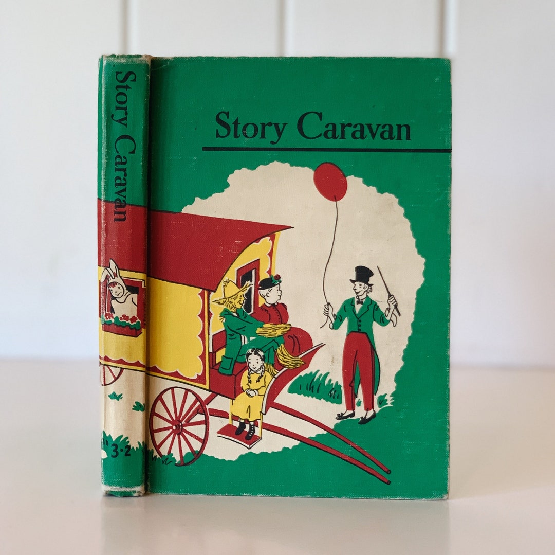 Story Caravan, Sheldon Basic Reading Series, 1959, Color Illustrated ...