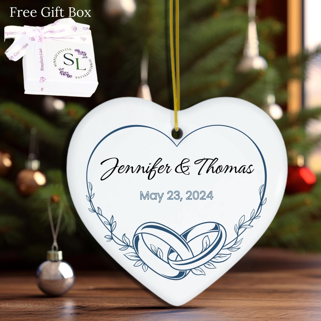 Personalized Wedding Anniversary Gift for Couple Custom Wedding ...