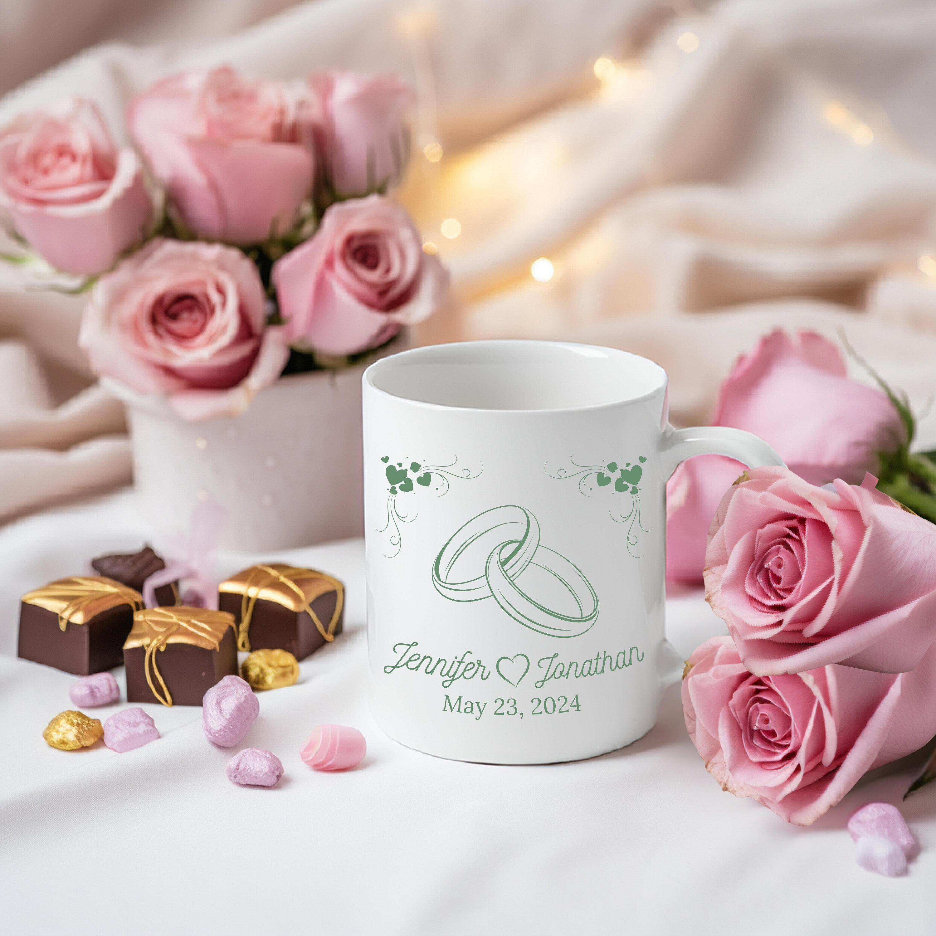 Personalized Wedding Party Favor Mug Custom Wedding Cup Personalized ...