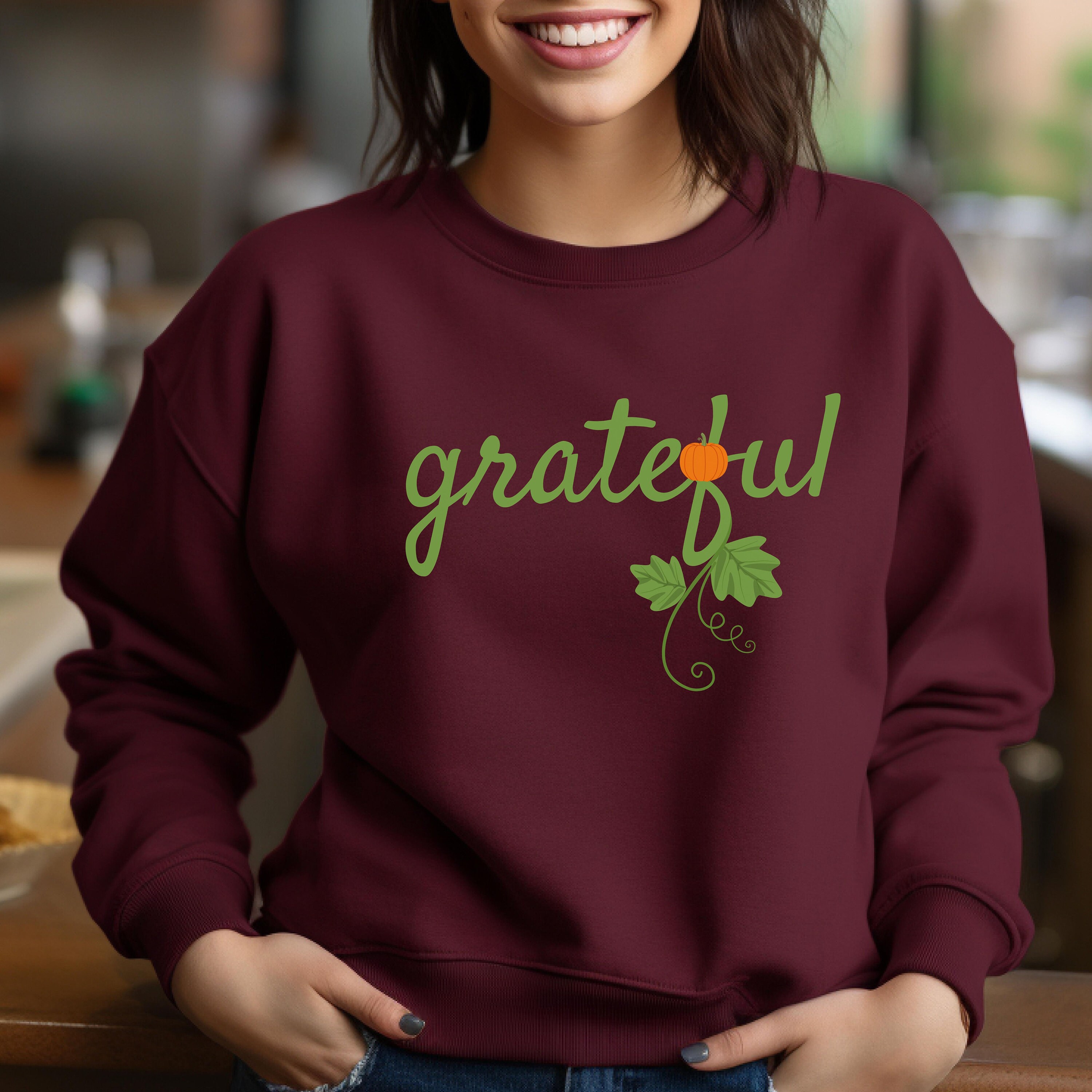 Aesthetic Fall Sweater for Women Thanksgiving Sweatshirt for Mom ...