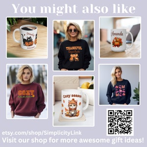 Personalized Fall Mug Custom Autumn Cup Personalized Gift Mug for ...