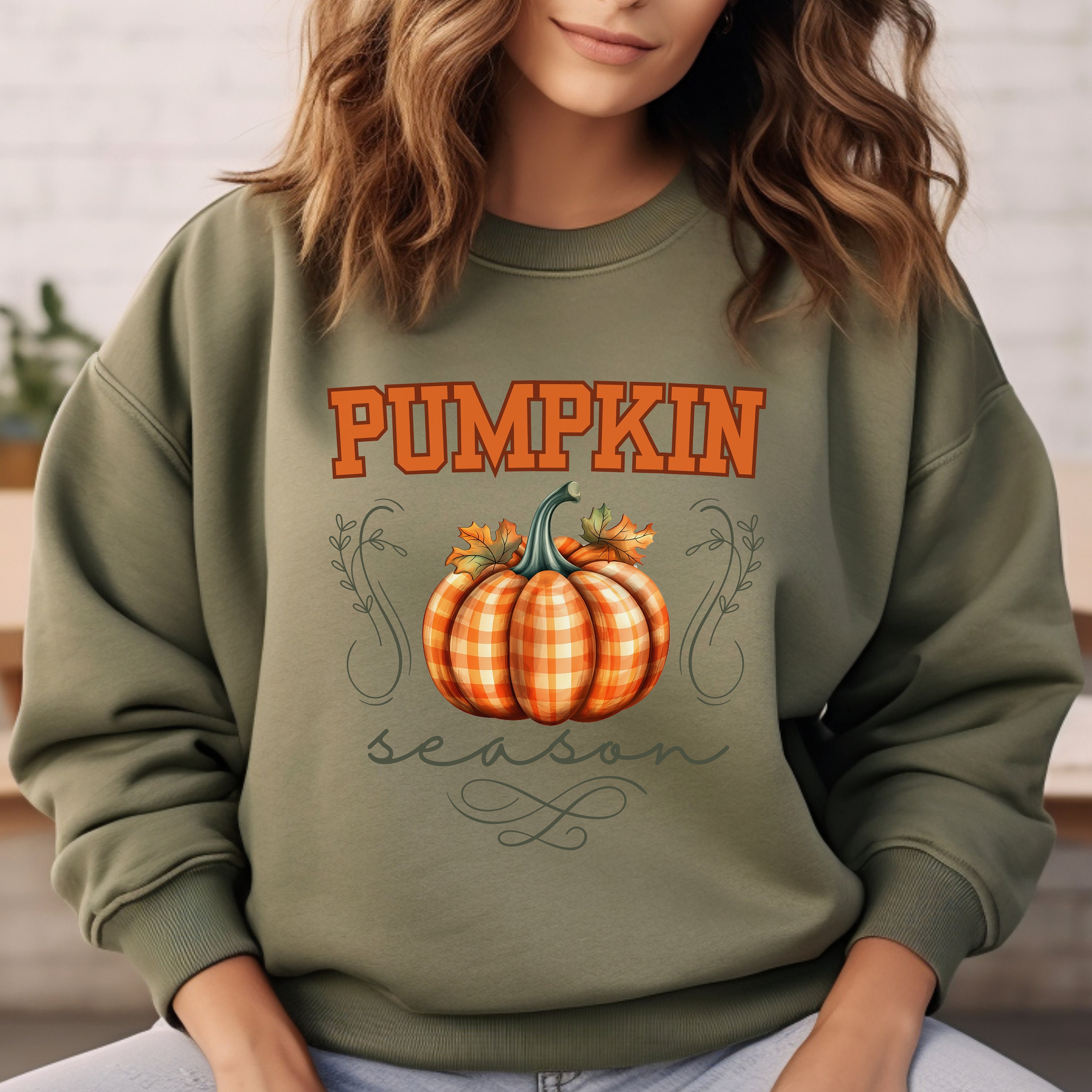 Aesthetic Fall Sweater for Women Thanksgiving Sweatshirt for Mom Nana ...