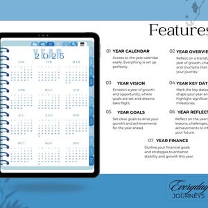 2025 Digital Student Planner, Goodnotes Planner, Daily Planner, Weekly ...