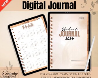 2025 Digital Student Planner, Goodnotes Planner, Daily Planner, Weekly ...