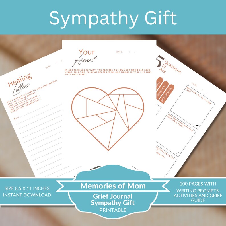 Sympathy Gift - Memories of Mom - Etsy